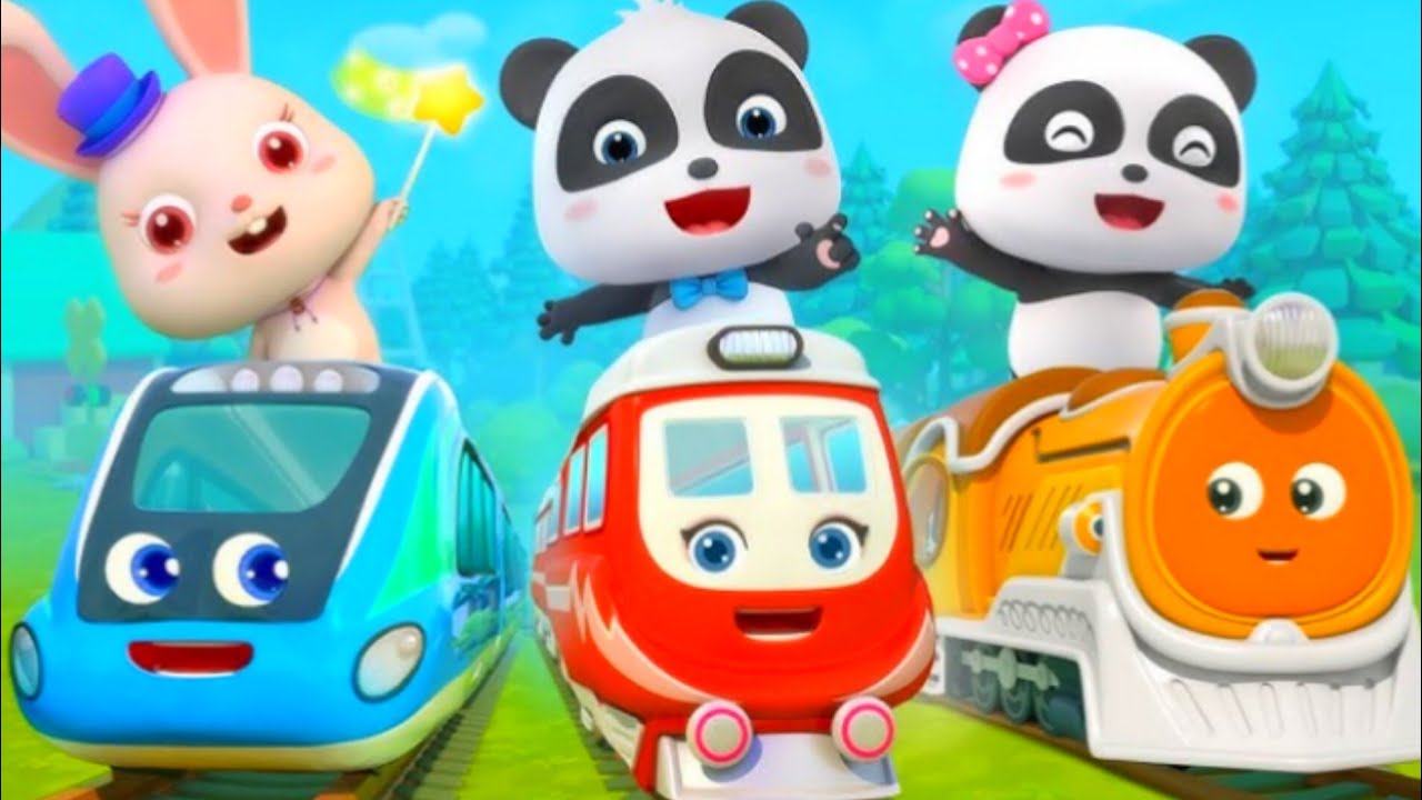 Litte Panda Train |BabyBus Train |BabyPanda Train |Toy Train |Train ...