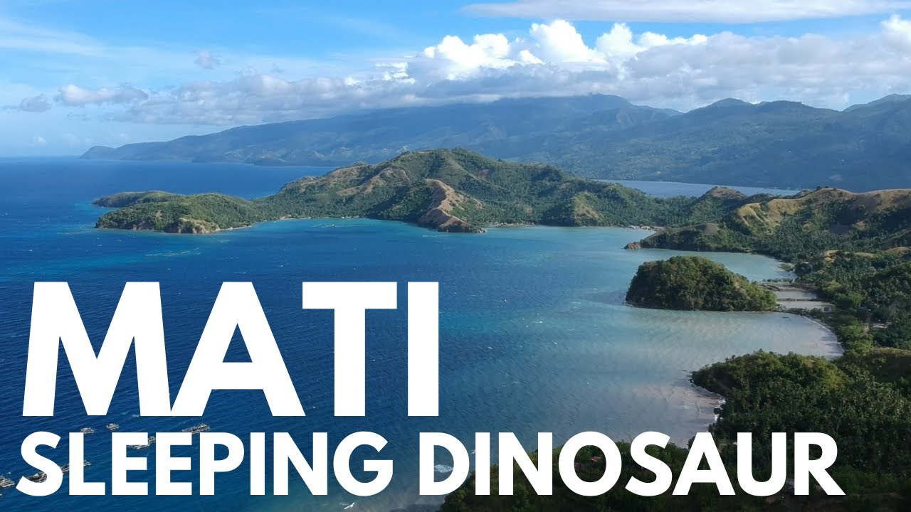 Sleeping Dinosaur | Mati City | Aerial View - YouTube