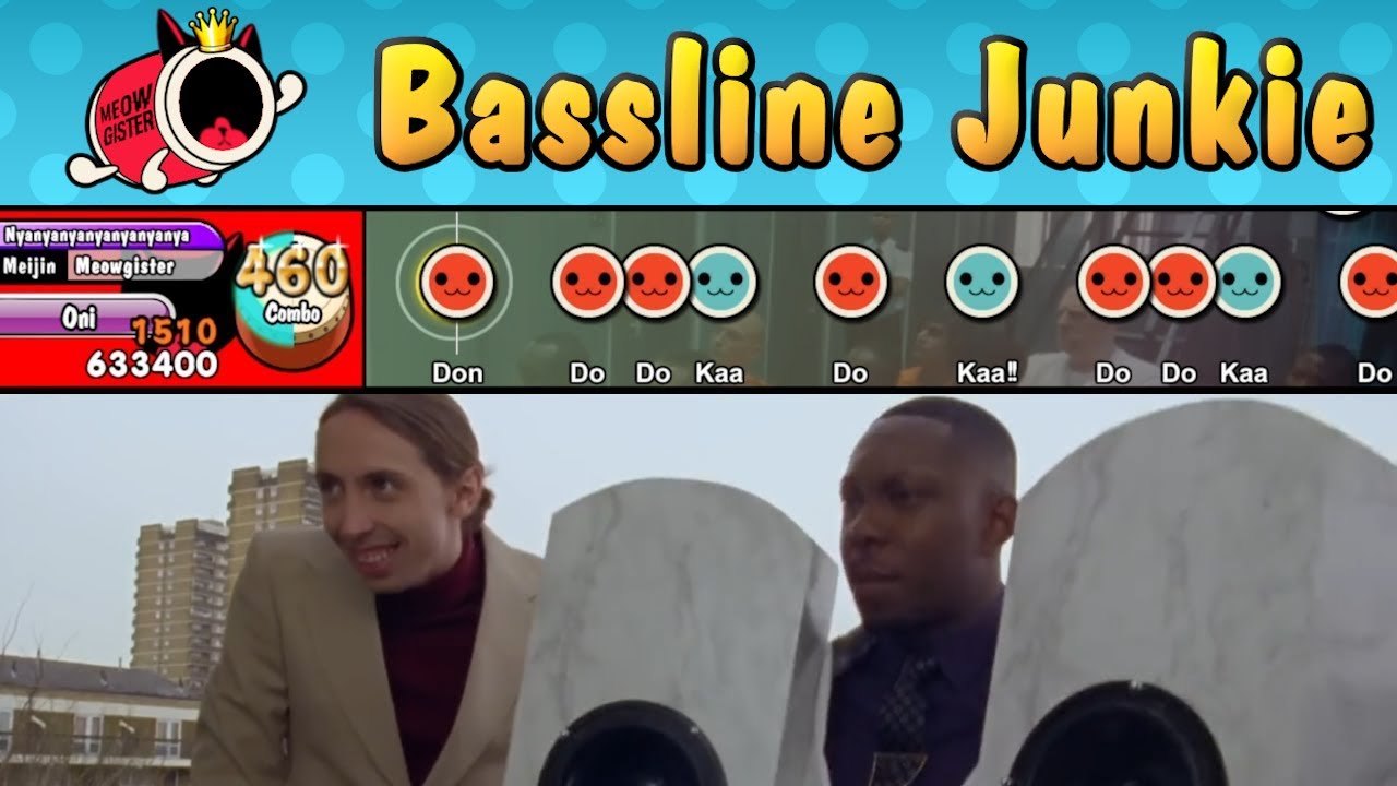 [Taiko no Tatsujin] Bassline Junkie / Dizzee Rascal - YouTube