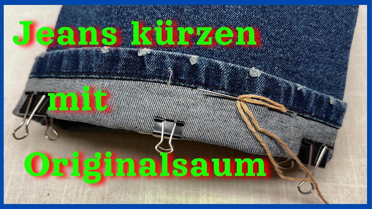 Easy Way to Fix Your Jeans Fast! - YouTube