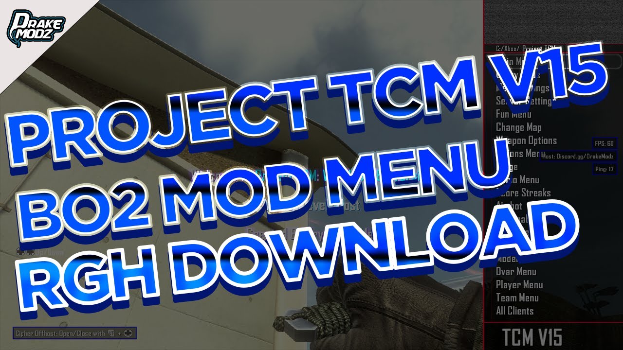 ProjectTCM v15 Mod Menu | Black Ops 2 |[RGH] | Free Download - YouTube
