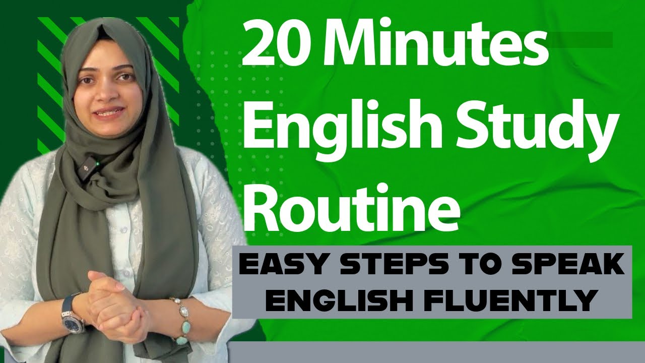 Best Daily Routine To Speak English Fluently | For All English Learners ...