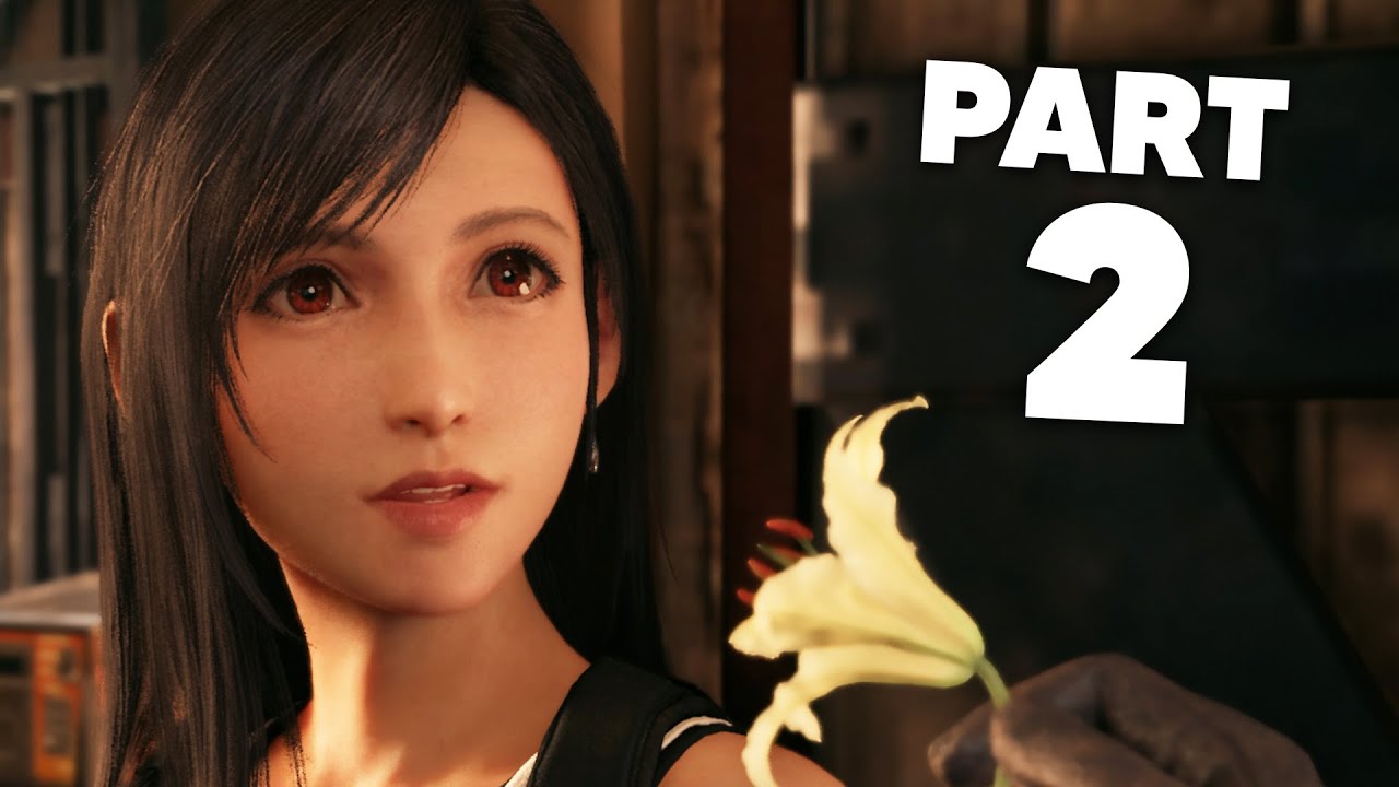 FINAL FANTASY 7 REMAKE PS4 Gameplay Walkthrough Part 2 - TIFA (Full ...