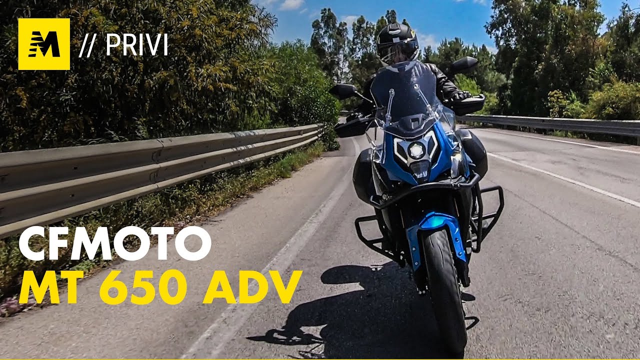 CF Moto MT 650 ADV - YouTube
