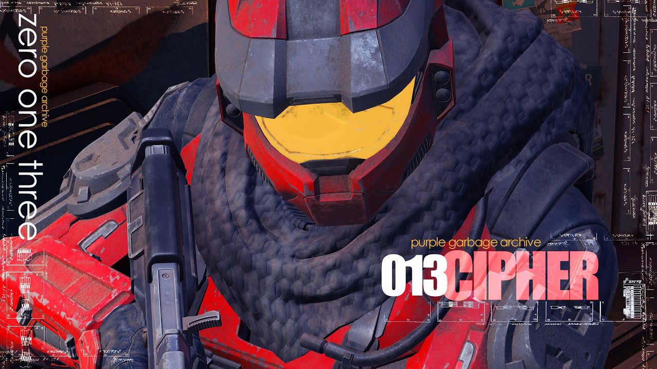 Halo Infinite - Purple Garbage Archive 013 "Cipher" - YouTube