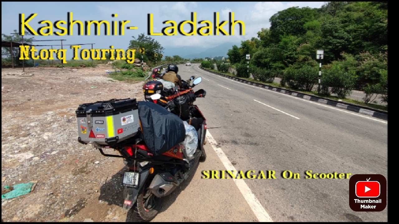 Jammu To Srinagar || Ladakh On Scooty || TVS Ntorq Ladakh || Ep.6 || 4K ...