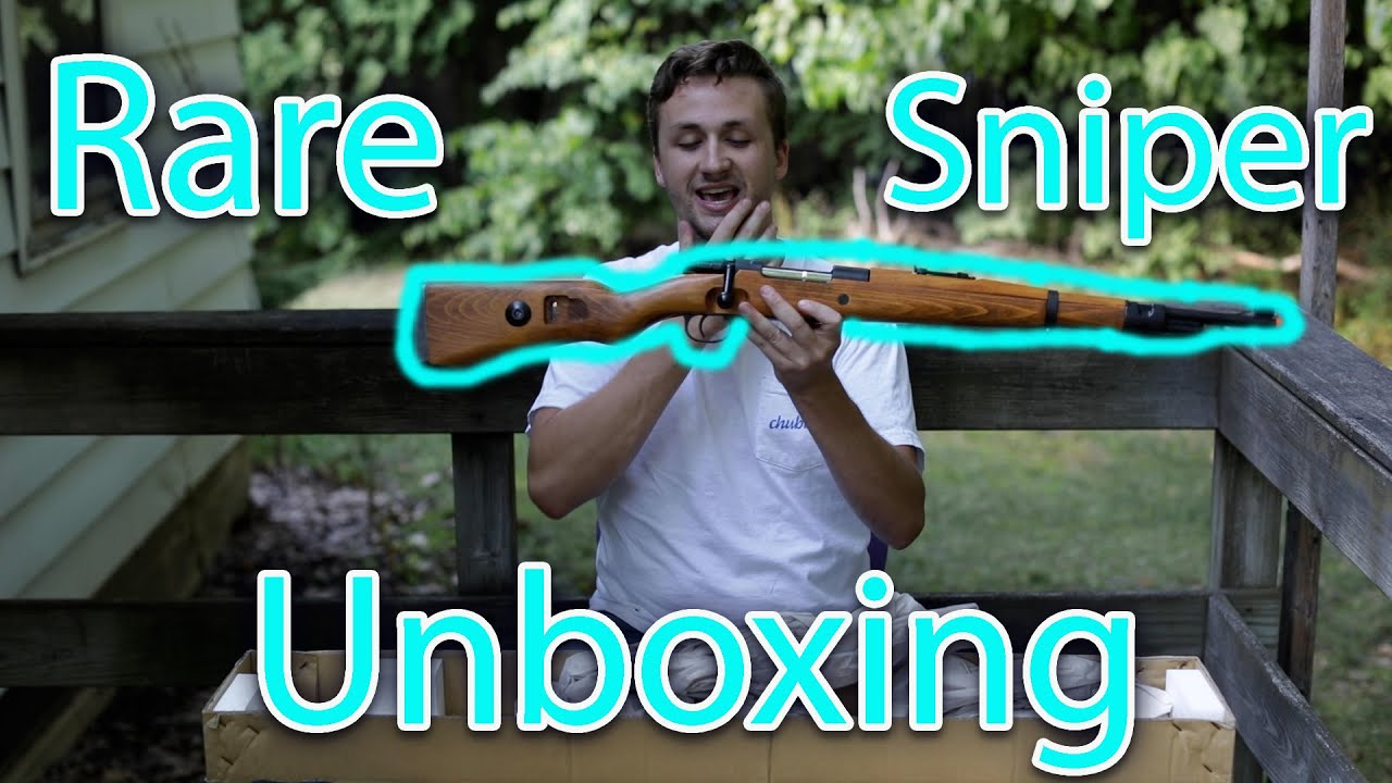 ULTRA RARE Airsoft Sniper Rifle UNBOXING - YouTube