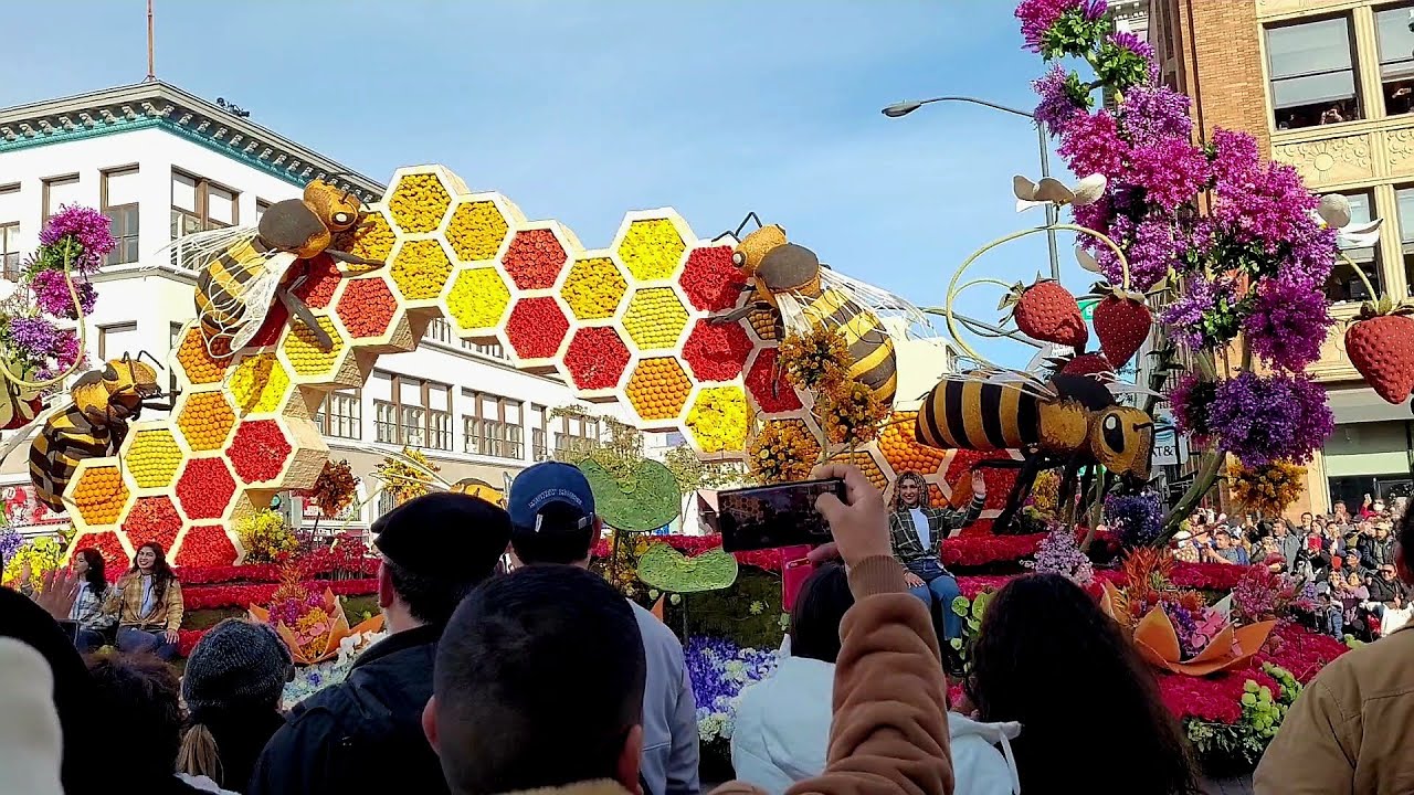 New Year’s Day celebration of the 134th Annual Rose Parade in Pasadena ...