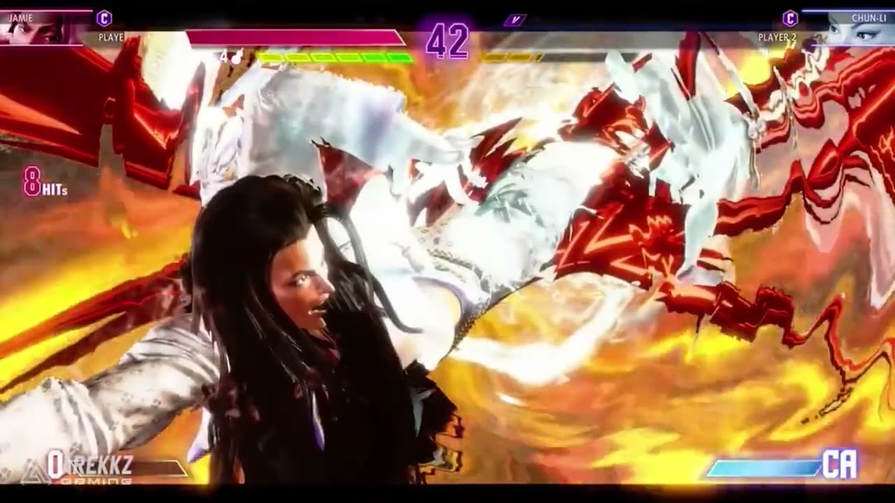 STREET FIGHTER 6 : Jamie Level 3 Super Move - YouTube