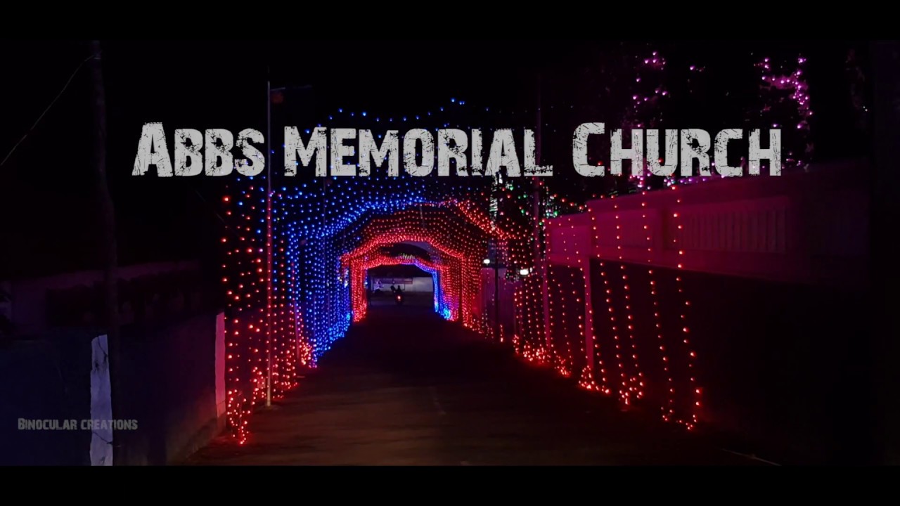 Christmas Decorations🤩 | ABBS MEMORIAL CHURCH, Parassala | AMC Church ...