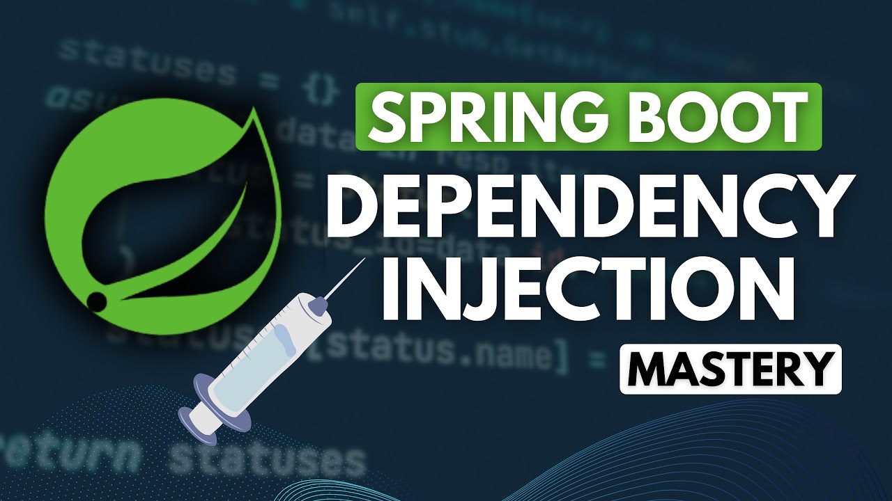 Spring Boot Dependency Injection Explained for Beginners | Constructor ...