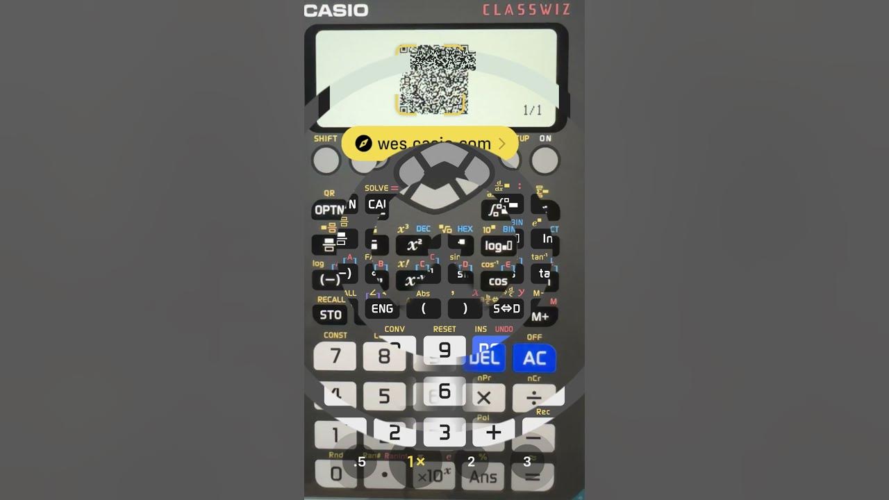 Create a graph with Casio fx-991ex - YouTube
