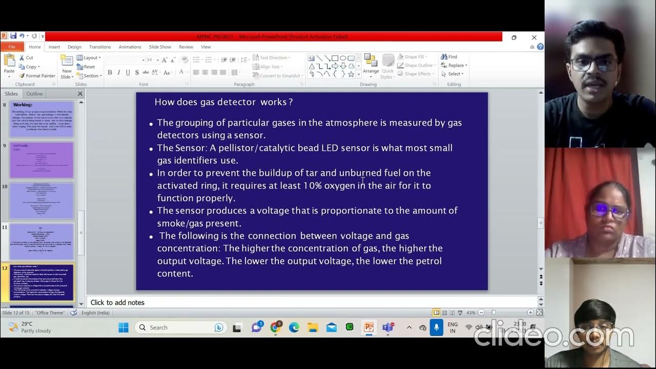 Gas leakage detection system using Arduino and gas sensor - YouTube
