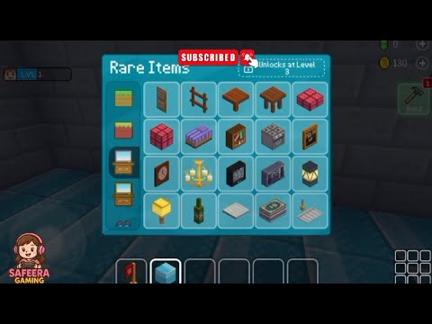 Main Block Craft!! Cici Membuat Rumah Sendiri 🏫 #blockcraft #safeeragaming #game - YouTube