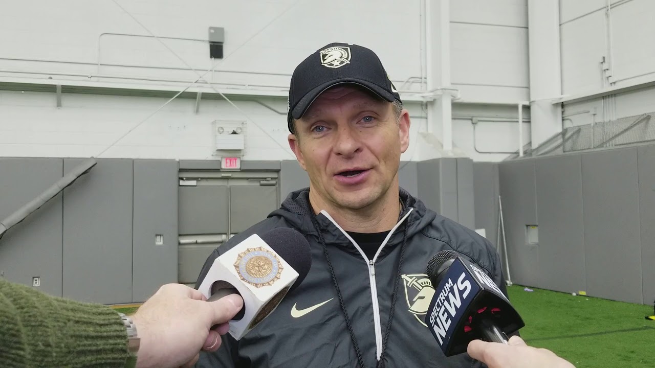 Armed Forces Bowl: Army Coach Monken Comments 12/14 - YouTube