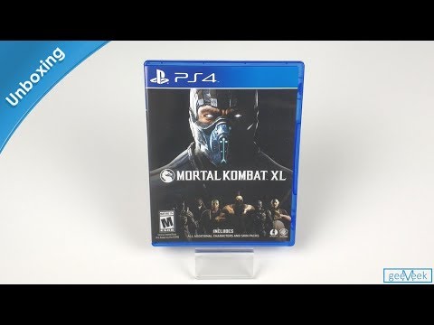 Mortal Kombat XL - PS4 Unboxing