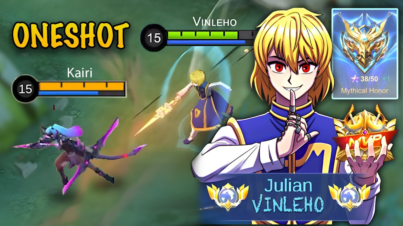 SUPREME JULIAN BEST BUILD in 2025 AUTO ONESHOT ENEMIES! | TOP 1 GLOBAL ...