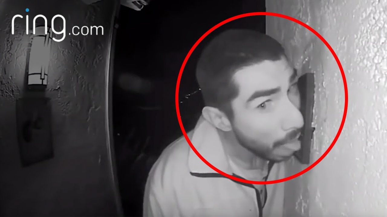 6 Scary Videos Caught on Ring Cameras!!! - YouTube