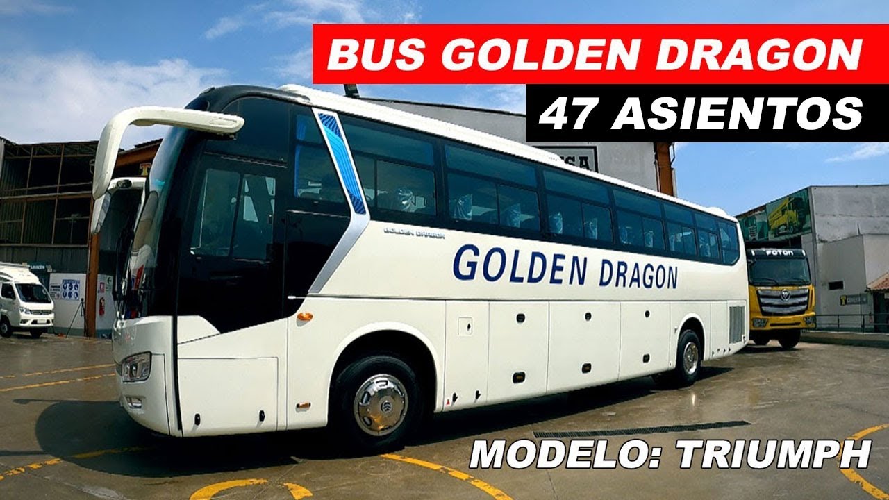 Golden Dragon Bus modelo Triumph I Tracto Camiones USA - YouTube