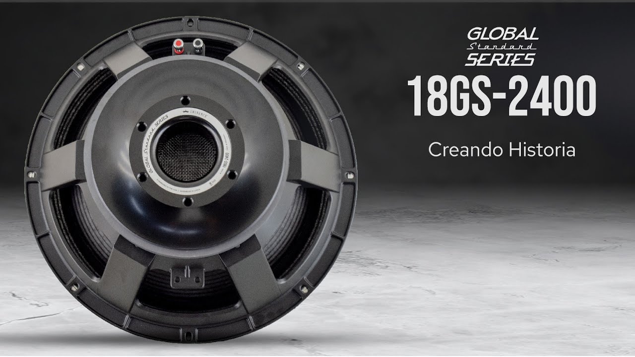 Nuevo Altavoz para graves GS 2400 de eminence - YouTube