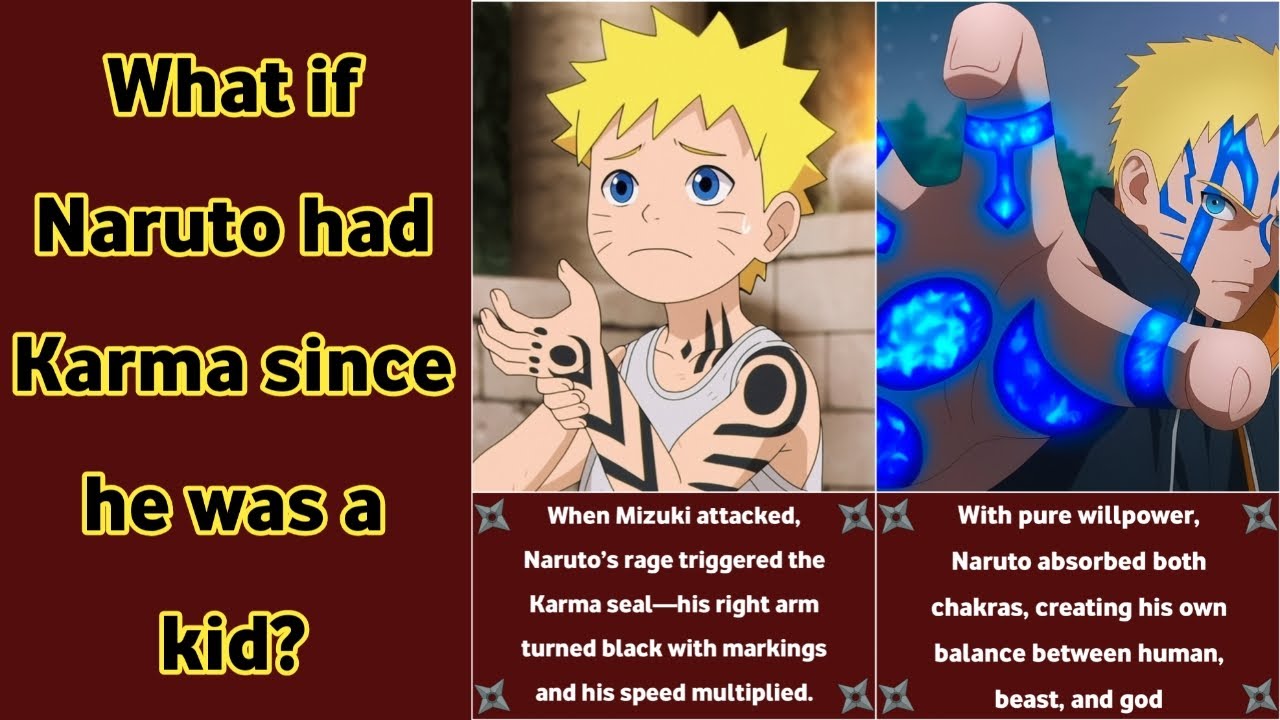 What If Naruto Had Karma Since He Was a Kid? - YouTube