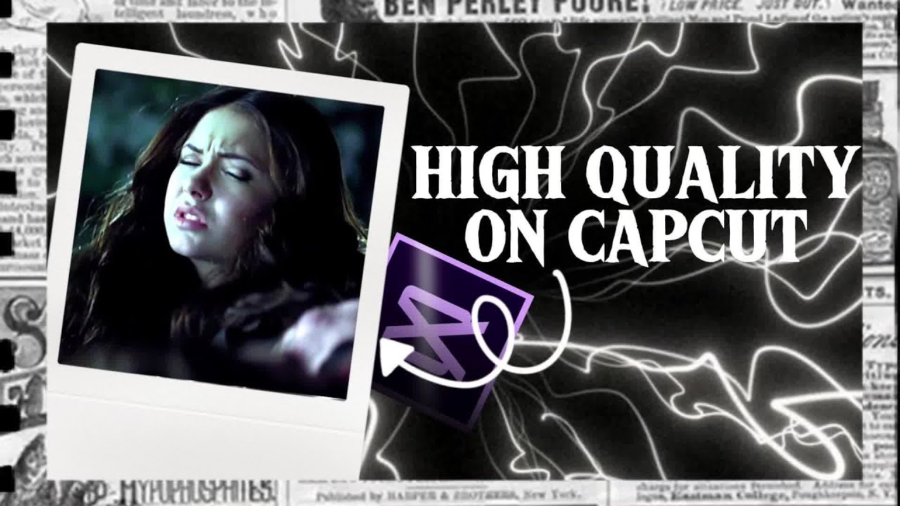 BEST HIGH QUALITY TUTORIAL ON CAPCUT PC - YouTube