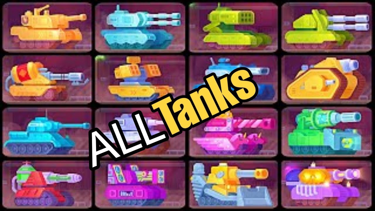 Tank Stars Gameplay Walkthrough Part 17 - All Tanks (ios,Android) - YouTube