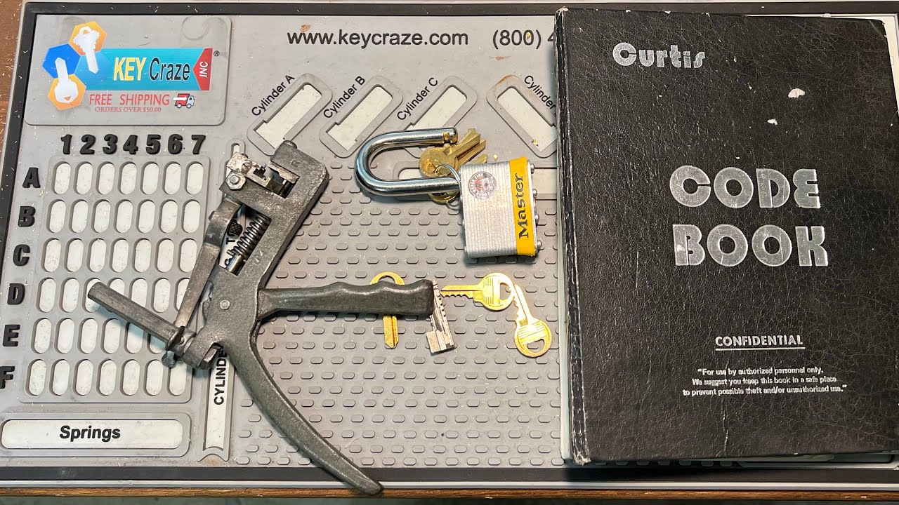 (47) Key Machine Chronicles #5 - Curtis Clipper Model E, post style ...