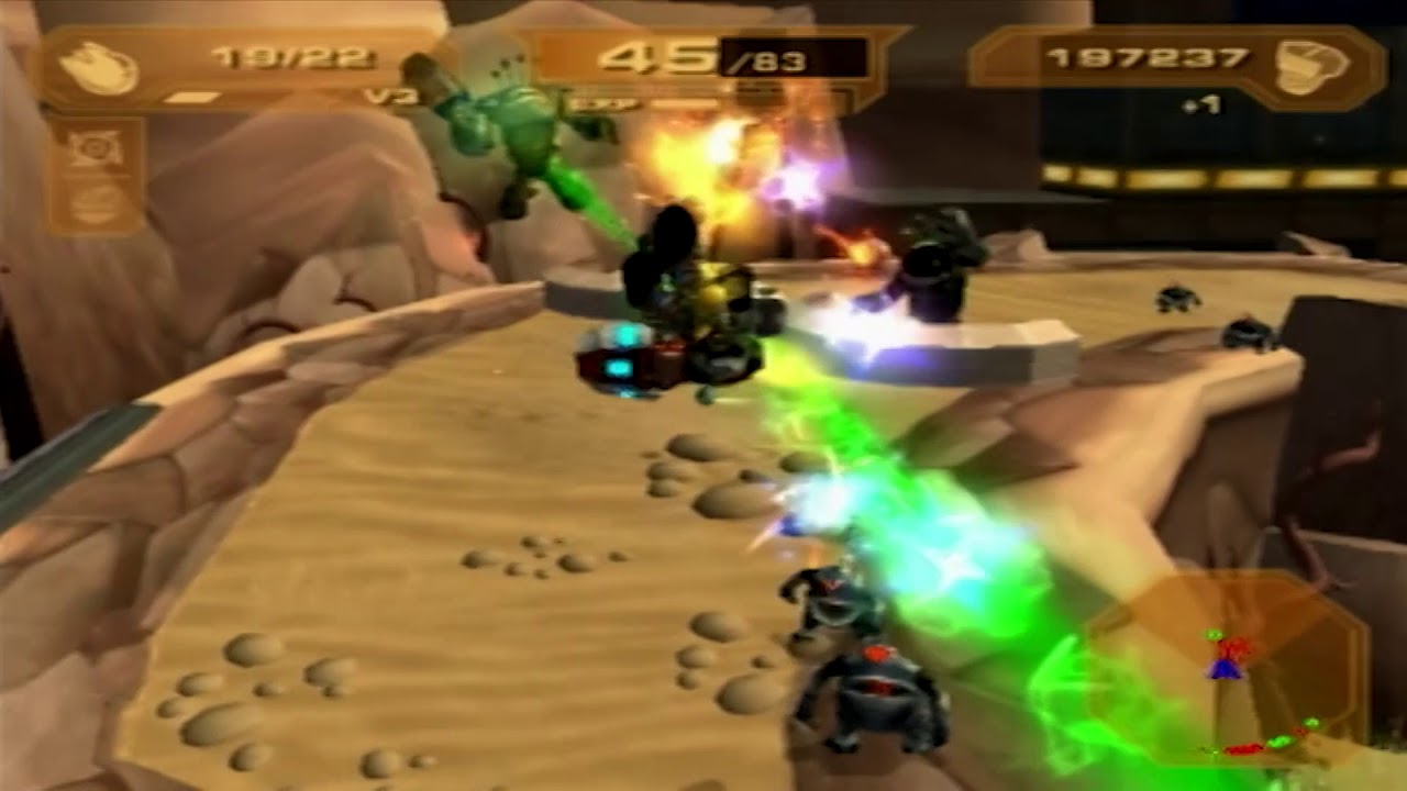 Ratchet & Clank: Up Your Arsenal Boss # 28: The Four-Eyed Tyhrranoid ...