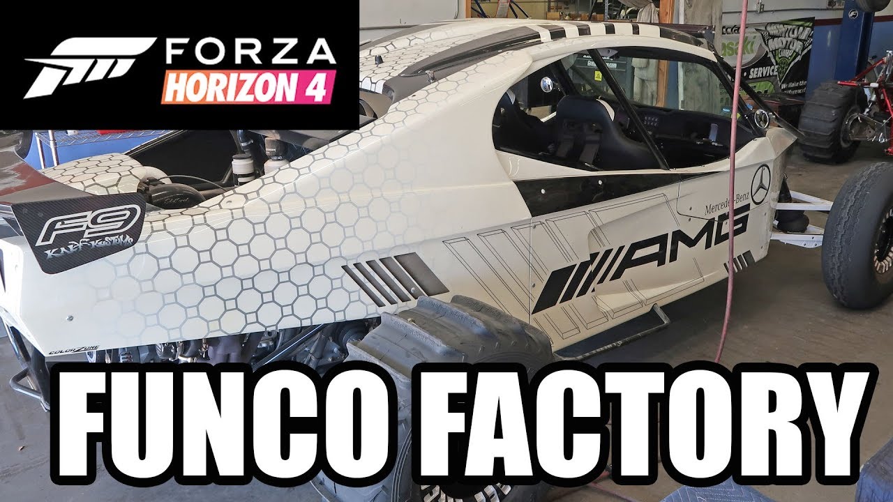Forza Horizon 4 Funco F9 Factory Visit - YouTube