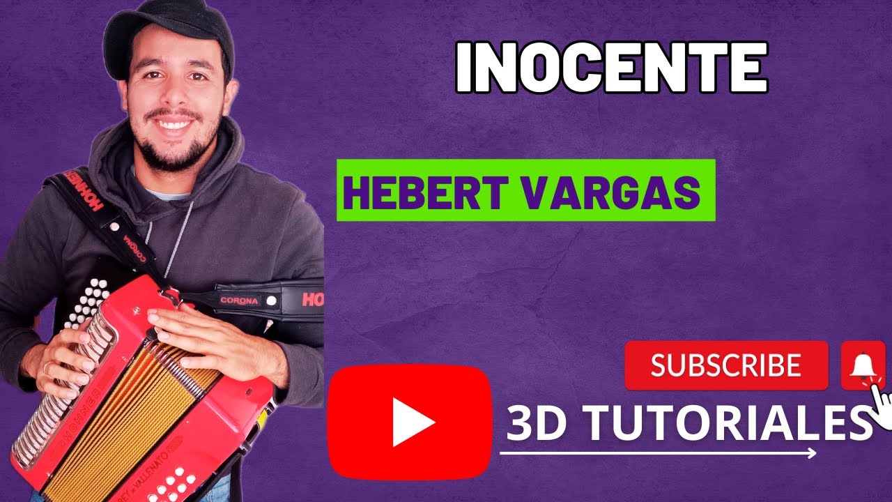 [PASO A PASO] TUTORIAL DE ACORDEON DE INOCENTE-HEBER VARGAS-ACORDEON 5 ...
