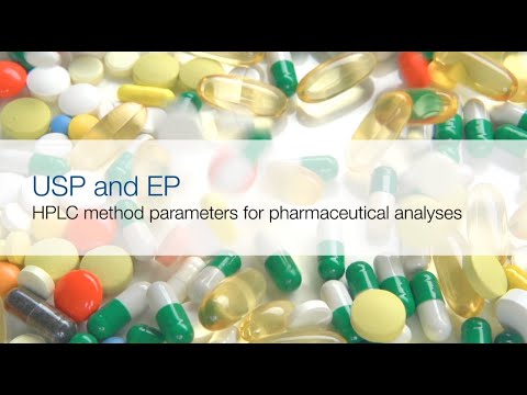 HPLC analysis of drugs according to pharmacopoeia - YouTube