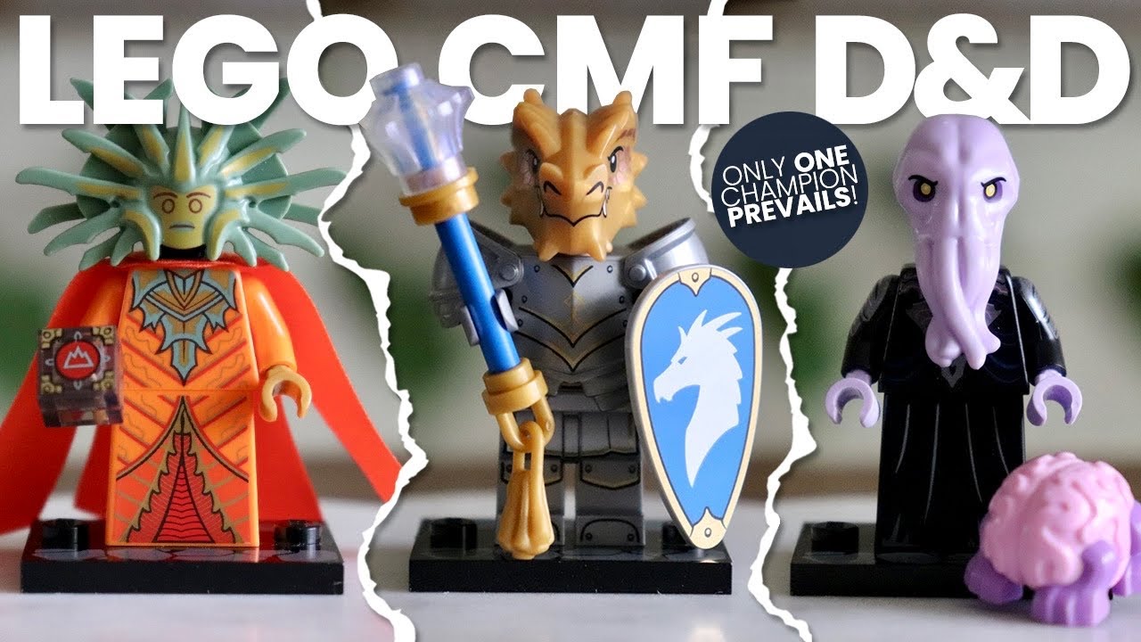 I’m ranking all LEGO DnD CMF from WORST to BEST! - YouTube