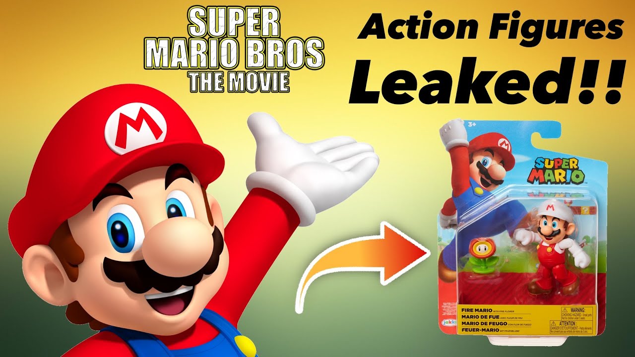Amazon LEAKS The New Mario Movie Action Figures - YouTube