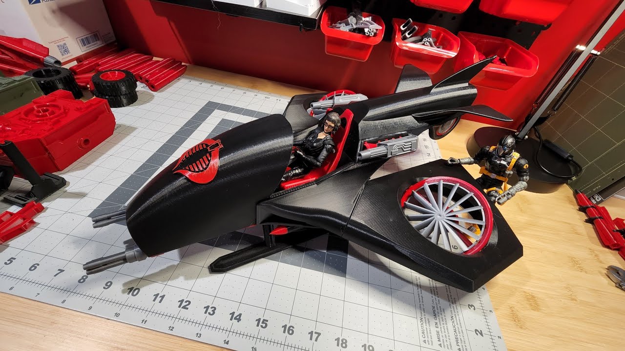 Classified scale Cobra Locust - 3d Printed - YouTube