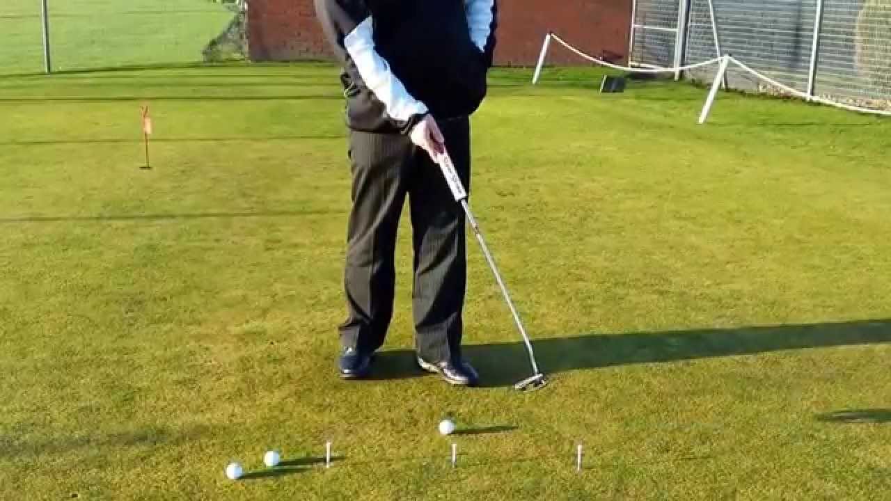 Golf putting lesson with Garry Moore - YouTube