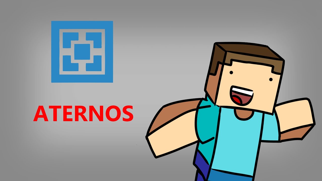 TYPOWY SERWER ATERNOS MINECRAFT - YouTube