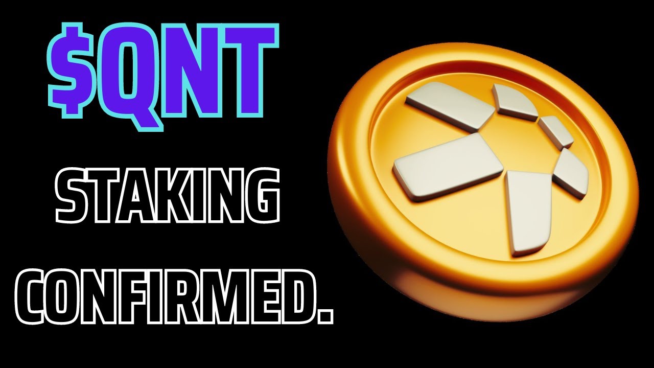 🚨🚨QUANT TOKEN STAKING CONFIRMED! OFFICIAL QUANT NETWORK TEAM RELEASE!!🚨🚨 - YouTube