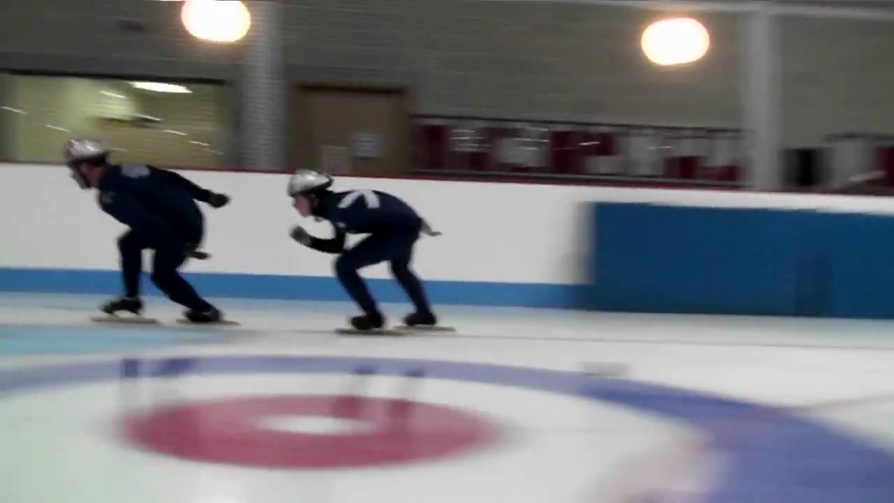 Forth Valley Short Track Speedskating- Oct 2009 -Murray Cochrane - YouTube