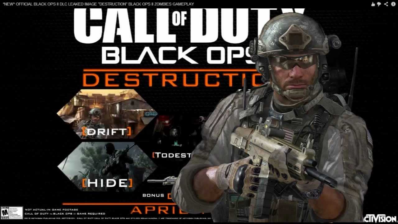 COD - Black Ops 2 | DLC FAKE #2 - DESTRUCTION : encore un fake - YouTube