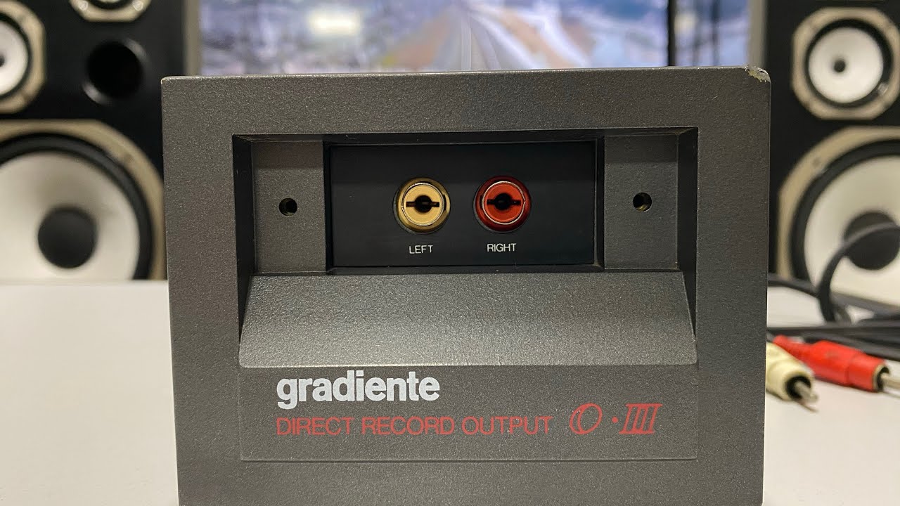 Gradiente Esotech O-2 / DIRECT RECORD OUTPUT-conservação raríssima ...