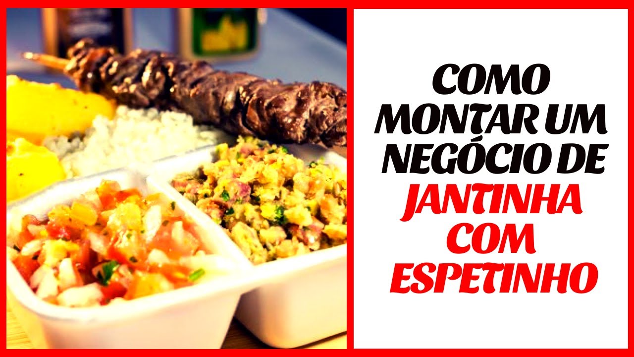 Como montar um negócio de Jantinha com espetinho - churrasquinho - YouTube