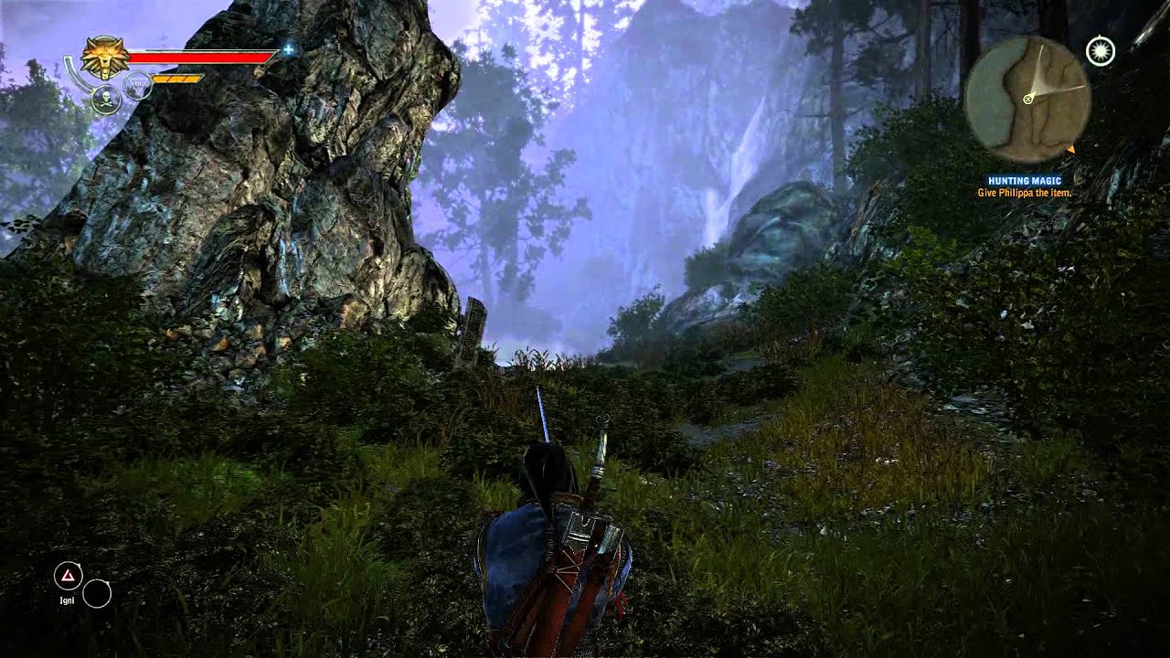 The Witcher 2 Gameplay HD6970 - Exploring Forest - YouTube