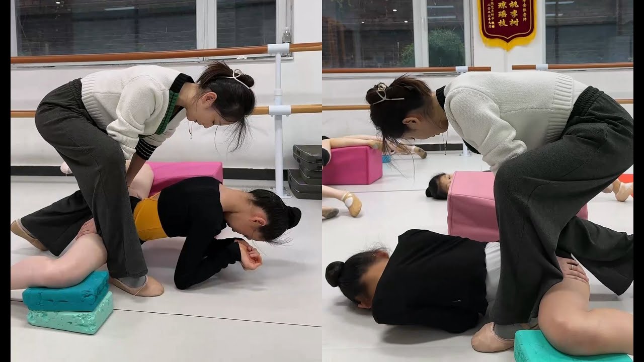 China Basic Dance Skills Daily Training - YouTube