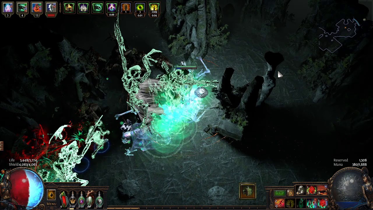 Path of Exile - T14 Spider Lair - Minion Master - YouTube