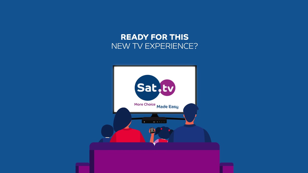 With Sat.tv, view the TV guide instantly on your TV - YouTube