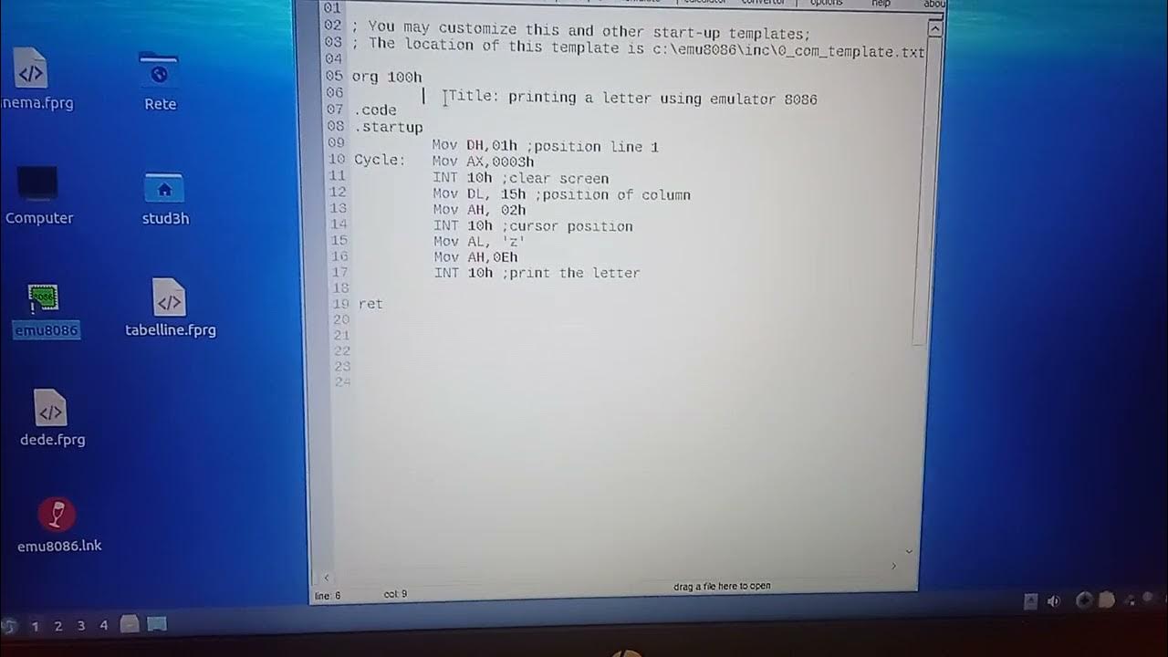 How To Print A Letter Using Emulator 8086 emu 8086 YouTube how-to-print-a-letter-using-emulator-8086-emu-8086-youtube