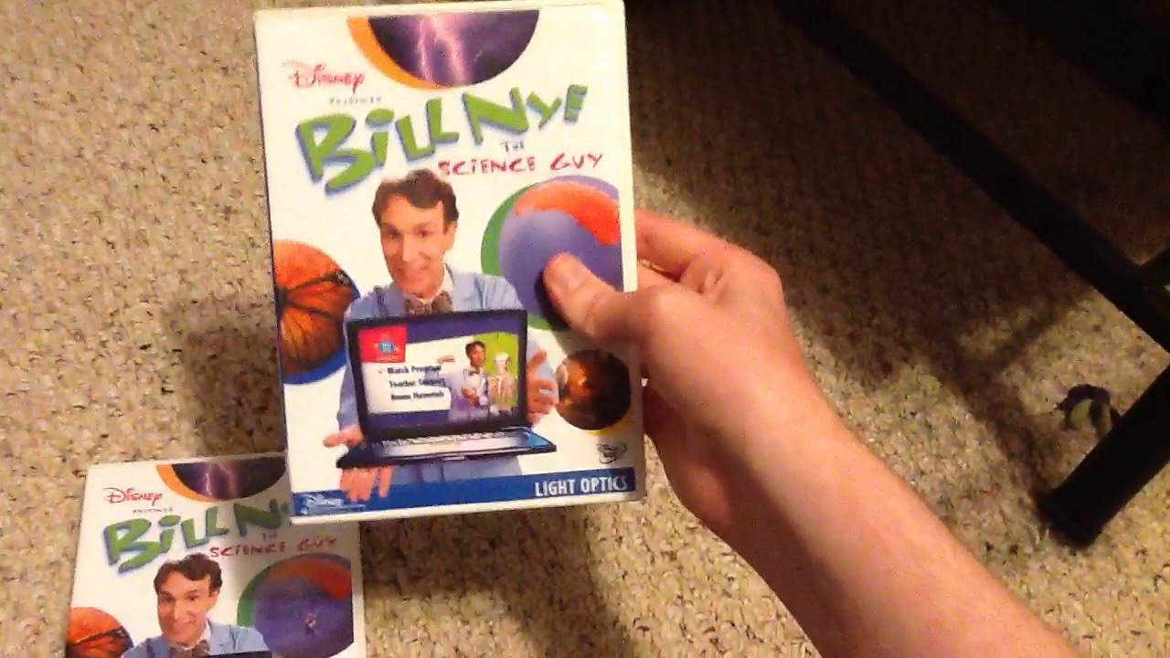 Bill Nye The Science Guy Light & Color 2005 DVD & Light Optics 2005 DVD ...