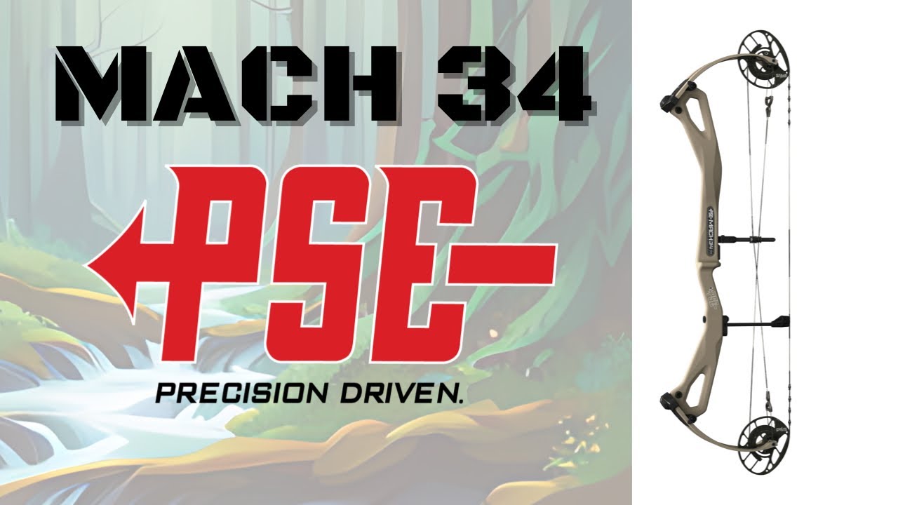 PSE MACH 34 Carbon Bow - YouTube