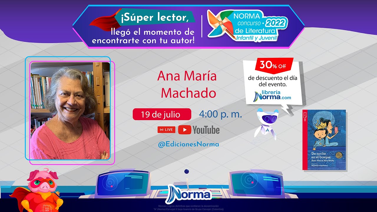 Encuentro con Ana María Macha - Norma Concurso 2022 - YouTube